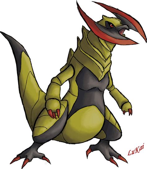 Haxorus Pokemon Bw By Lunarkaiser On Deviantart
