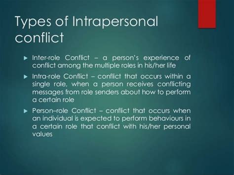conflict management