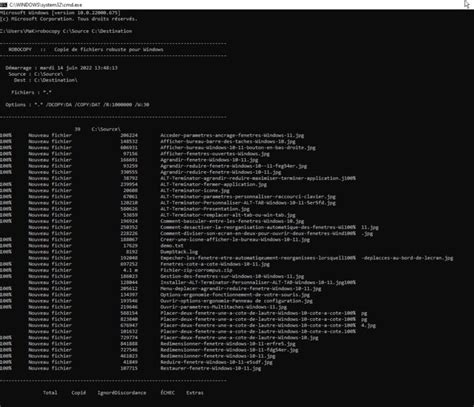 Comment Utiliser Robocopy 12 Exemples Pour Copier Des Fichiers