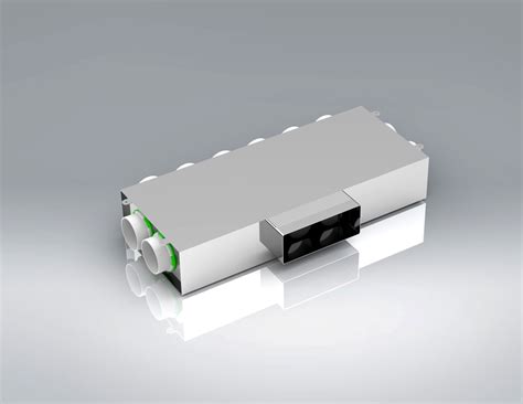 10 Port Manifold Box Acoustically Lined Stainless Steel With 220x90mm