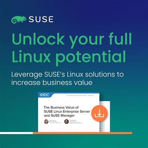 Com O Suse Linux Enterprise Server E O Suse Multi Linux Manager Empresas Conquistam Roi Acima
