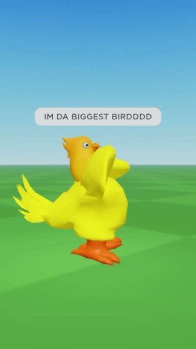 Im Da Biggest Bird Roblox Memes Shorts Youtube