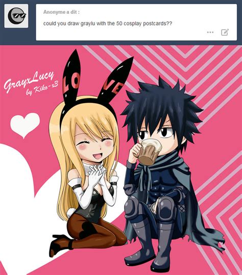 Card Gray X Lucy By Kiko X3 On Deviantart