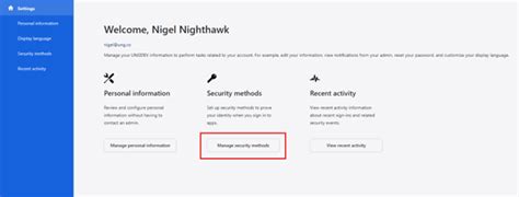 Updating Password Management Settings