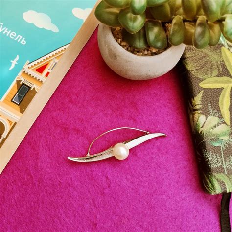 Брошка планка Trifari вінтаж — ціна 430 грн у каталозі Брошки Купити аксесуари за доступною