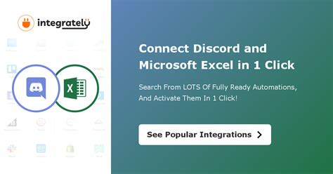 How To Integrate Discord Microsoft Excel Click Integration