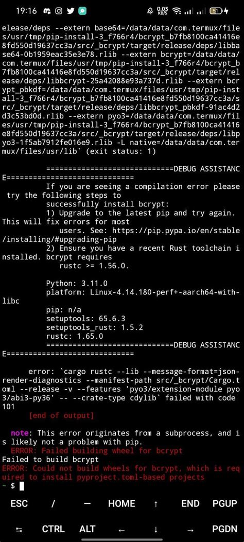 hi can anyone help me to fix this i m trying to install bcrypt and