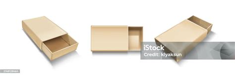 슬라이드 박스 모형을 엽니다 사실적인 벡터 0명에 대한 스톡 벡터 아트 및 기타 이미지 0명 3차원 형태 가리기 Istock