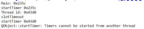 qtimer的跨线程启动问题 qtimer跨线程 csdn博客