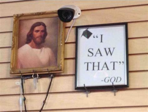 Jesus Is Watching You Barnorama
