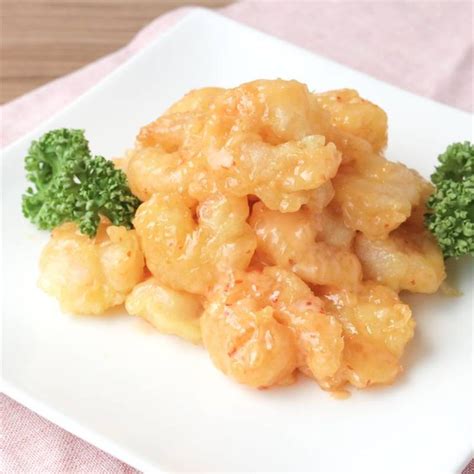 エビのスイートチリマヨ和え 作り方・レシピ クラシル レシピ 食べ物のアイデア レシピ 料理 レシピ 動画