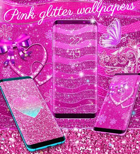 دانلود برنامه Pink Glitter Live Wallpaper اندروید بازار