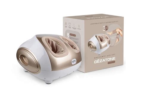 Массажер для ног Gezatone Sky Step 4 в 1 AMG 719 с функцией ...
