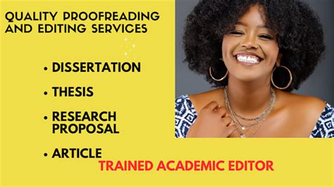 Professionally Proofread Fact Check Edit Your Dissertation Thesis
