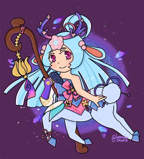 Artwork Spirit Blossom Lillia Chibi Rleagueoflegends
