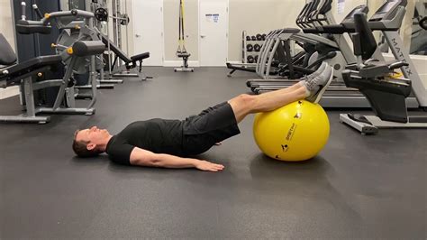 Swiss Ball Leg Curl Variations At Nicole Webber Blog