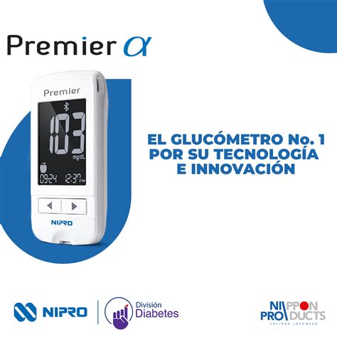 Nipro Diabetes 🏆el Glucómetro Nipro Premier Alpha Es El