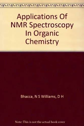 APPLICATIONS OF NMR Spectroscopy In Organic Chemistry EUR 43 34