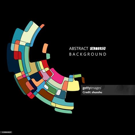 Curve Color Stripe Pattern Background For Design High Res Vector