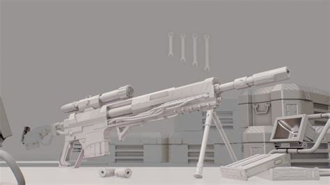 Three D Guns 2 Desolator Wip And 3d Art Showcase Forum Hum3d