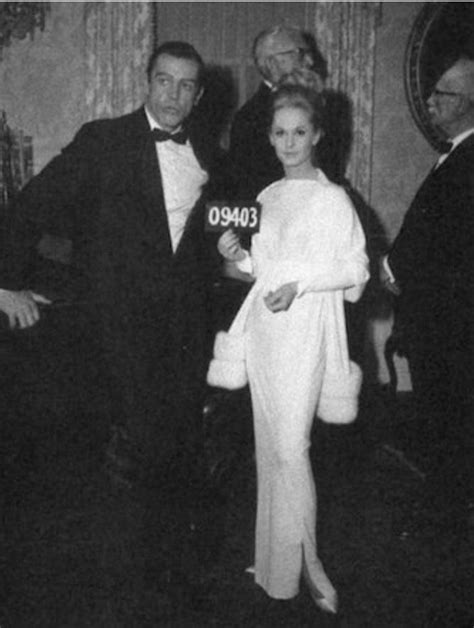 Sean Connery And Tippi Hedren On The Set Of Marnie Sean Connery