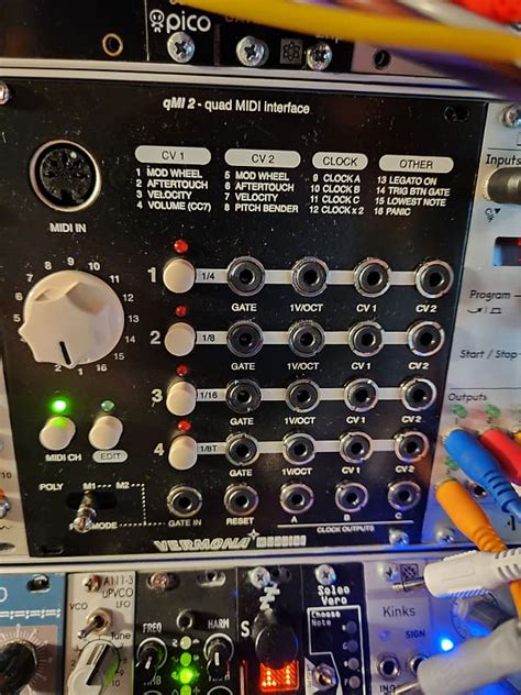 Vermona Qmi 2 Midi To Cv Interface Reverb