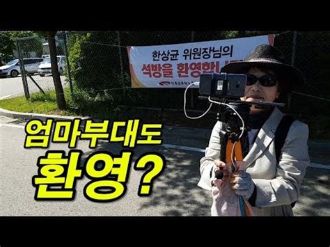 엄마부대 주옥순도 민주노총 한상균 출소 환영 동영상 Dailymotion