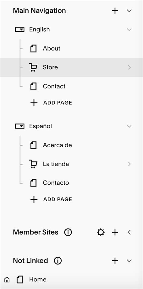 Manually Creating A Multilingual Site Squarespace Help Center