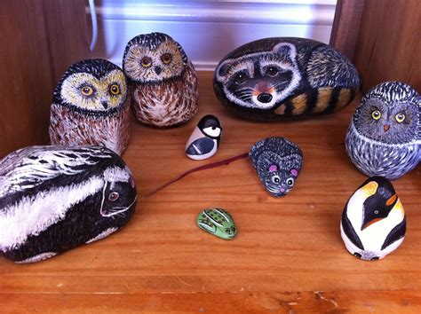 Painted Rock Animals By G Dewan Painted Rock Animals Painted Rocks