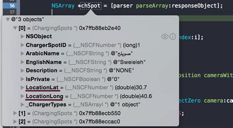 Objective C Showing The Locations And Finding The Nearest Spot In Ios