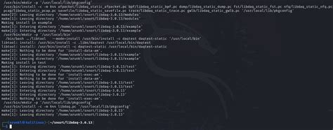 install snort3 on kali linux guide