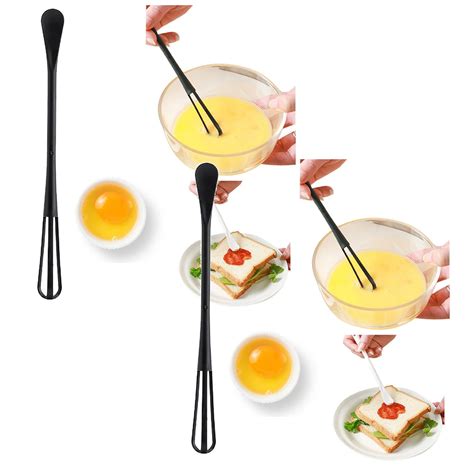 Eggs Whisk Kitchen Milk Eggs Beater Stick Cake Batter Spoon Mixing