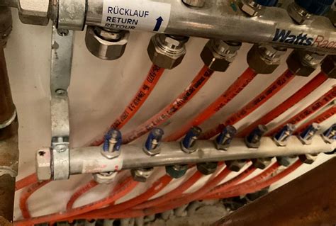 Pex Heating Help The Wall