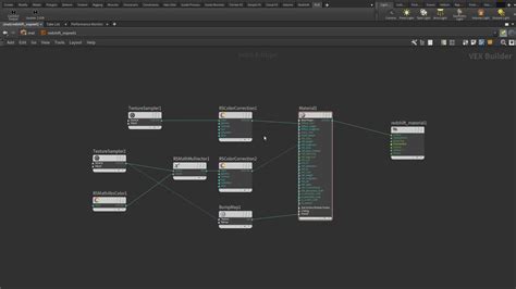 houdini script connect selected node to output on vimeo