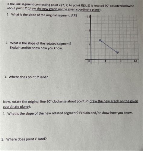 If The Line Segment Connecting Point P72 ﻿to Point