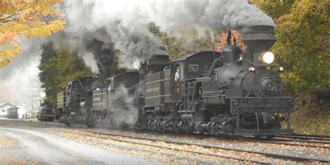 Cass Scenic Railroad In Fall Train Fanatics
