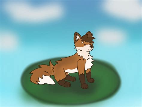 Fox Chilling On A Platform By Winterkap617680 On Deviantart