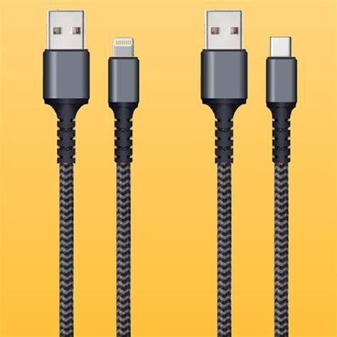 Usb To Type C Lightning Braided Cable Body Material Pvc At Best