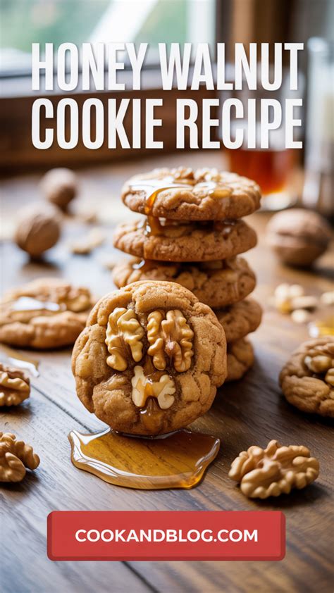 Honey Walnut Cookie Recipe