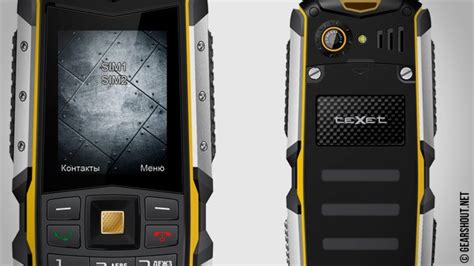 TeXet TM-511R – телефон, защищенный по стандарту IP67