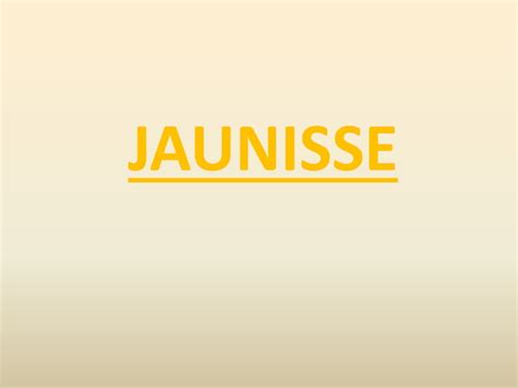 Jaundice Pptx