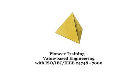 Training On Value Based Engineering With ISO IEC IEEE 24748 7000 Delft Design For Values Institute