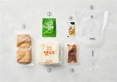 풀무원 두부 쏙쏙 유부초밥 키트 마켓컬리