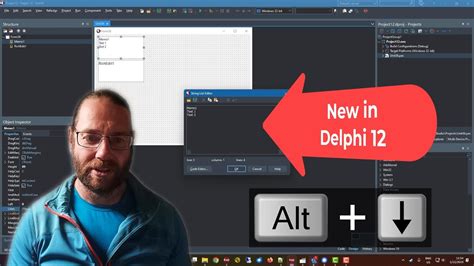 Enhanced Tstrings Property Editor New In Delphi 12 226 Youtube
