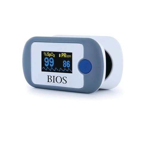 Bios Diagnostics Fingertip Pulse Oximeter Digital Pulse Rate Monitor