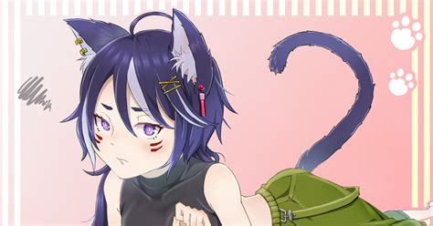 オリジナル 猫化 桃色鬼色のイラスト Pixiv