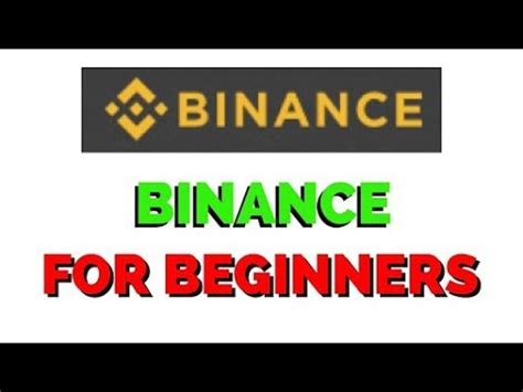 Binance For Beginners In Detail YouTube