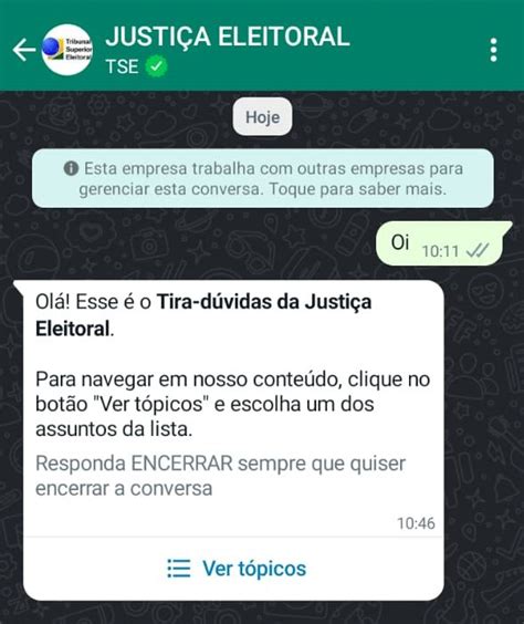 Saiba Como Consultar O Local De Votação Pelo WhatsApp Imperatriz