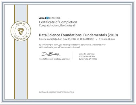 Datascience Linkedinlearning İlayda Asyalı