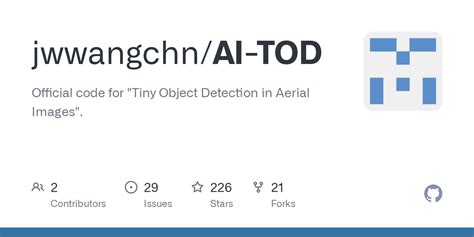 Github Jwwangchn Ai Tod Official Code For Tiny Object Detection In Aerial Images